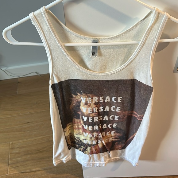 American Apparel | Tops | King David Wears Versace Tank | Poshmark